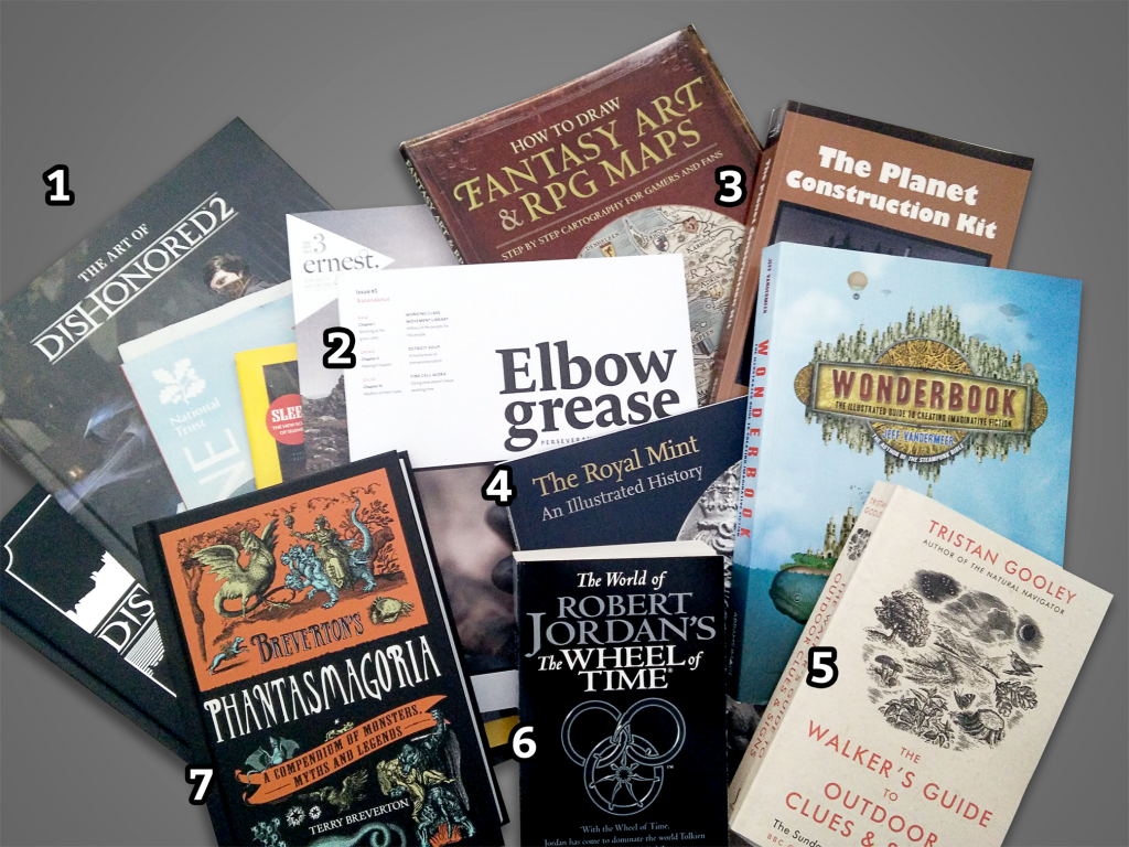 Worldbuilding Inspiration Books | Part 1 of Fuel Your Worldbuilding