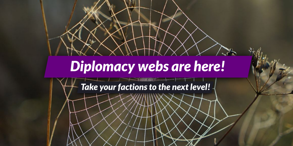 Diplomacy webs: interactive organizations! | World Anvil Blog