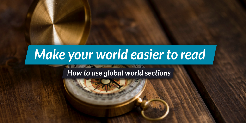 Global sections: improve your world's navigation! | World Anvil Blog