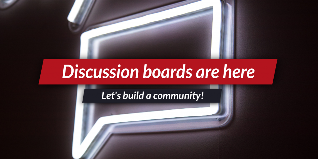 Discussion boards are here! | World Anvil Blog