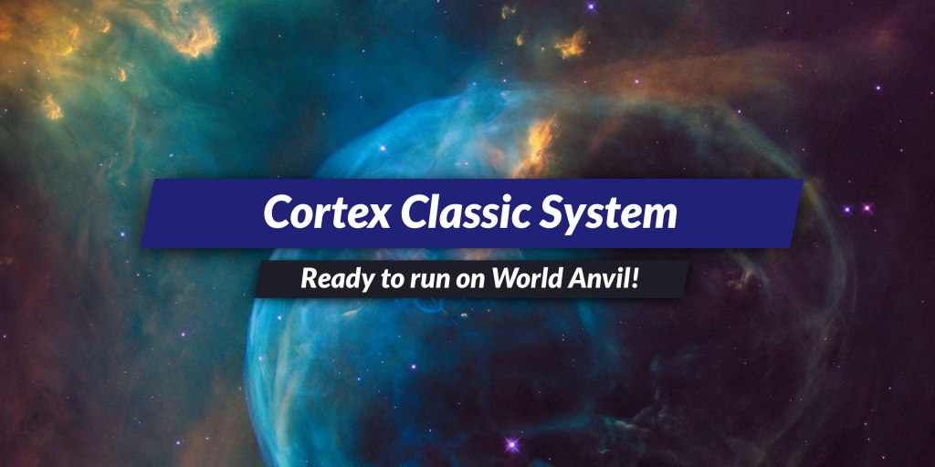 Cortex Classic character manager: ready for World Anvil! | World Anvil Blog