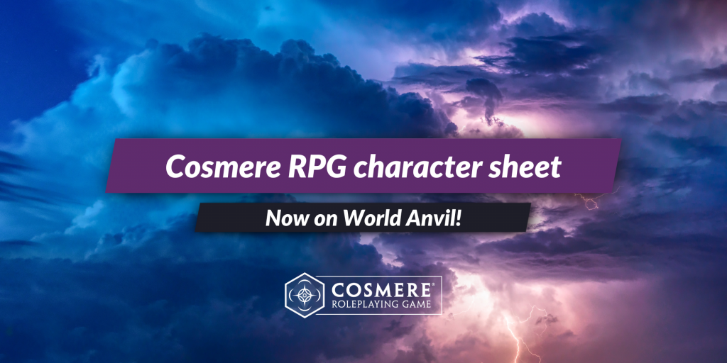 Cosmere RPG character sheet on World Anvil! | World Anvil Blog